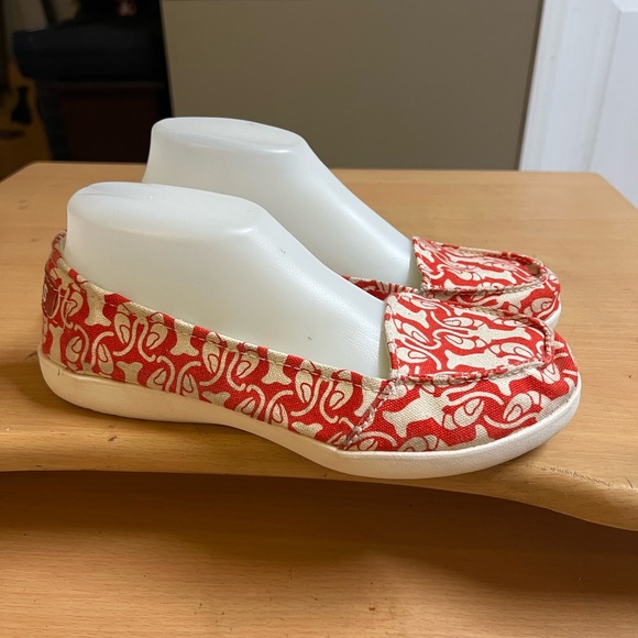 CROCS | Shoes | Crocs Melbourne Ii Canvas Lobster Loafers Slip On Sz 8 ...